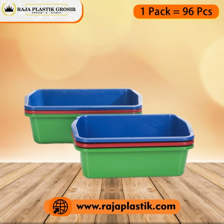 BASKOM PLASTIK PERSEGI PANJANG 102 Dx, HARGA GROSIR MURAH