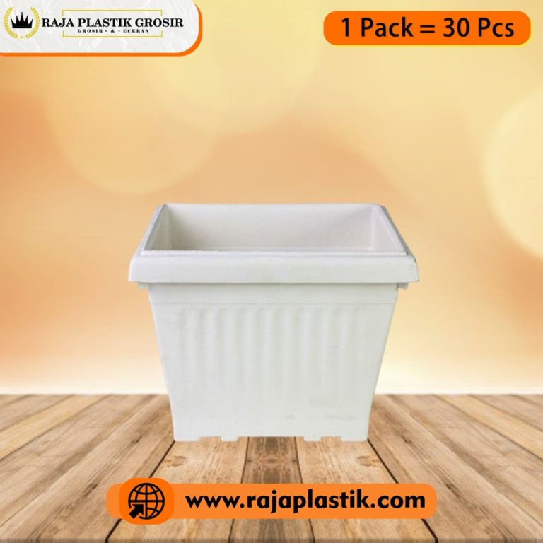 Pot Hexa 25 Putih - RAJA PLASTIK GROSIR | Jual Produk Perabot Plastik ...